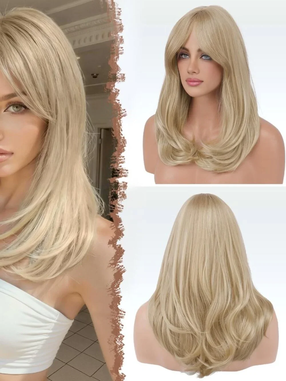 FESHFEN | Hair | New Feshfen Blonde Wig | Poshmark